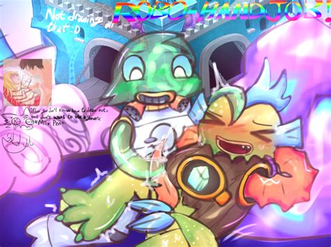 Rule 34 Bellowfish Big Blue Bubble Ethereal Island Gay Green Body