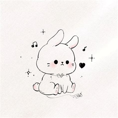 兔 插图 插画 简笔