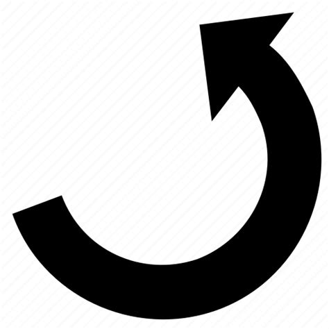 Arrow Arrow Curve Back Curve Curve Direction Left Pointer Icon Download On Iconfinder