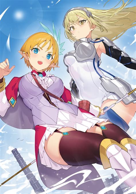 Aiz Wallenstein And Lefiya Viridis Dungeon Ni Deai Wo Motomeru No Wa