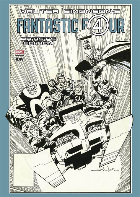 Walter Simonsons Fantastic Four Artists Edition • Artists Edition Index