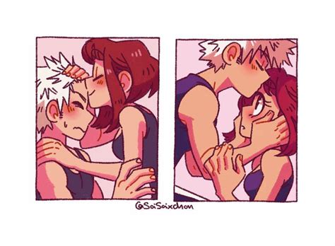 Kacchako Cómics Dibujos Parejas Anime Bonitas Diseño De Personajes