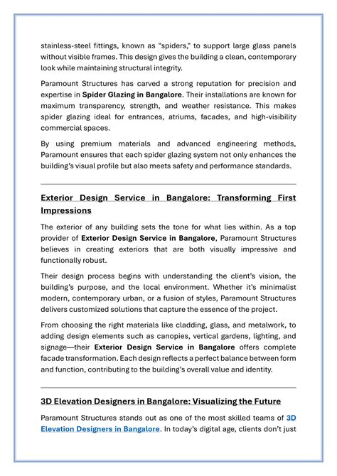 Ppt Paramount Structures Redefining Modern Architecture With Acp