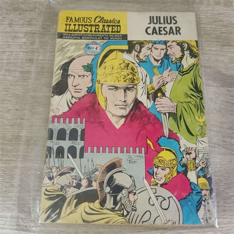 Classics Illustrated Julius Caesar Tagalog Language G Miranda And