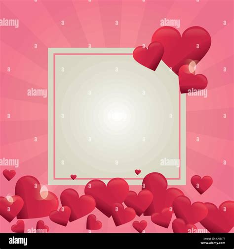 Valentines Frame Design Stock Vector Image And Art Alamy