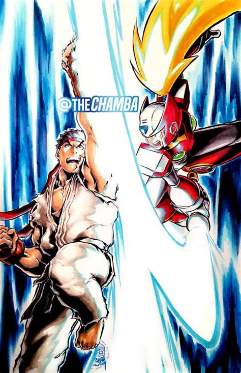 Ryu Vs Zero By Thechamba On Deviantart