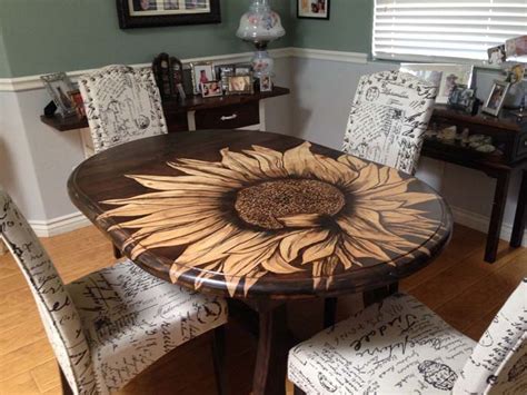 See How This Woman Transforms A Table By Stain Shading