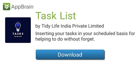 Task List For Android Free App Download