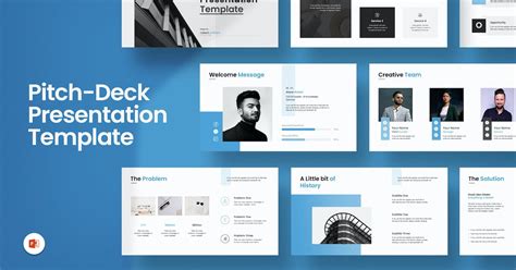 Pitch Deck Powerpoint Presentation Template Шаблоны презентаций