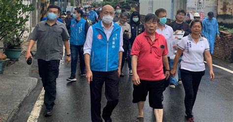 以前大雨得淹五天現在一天退光 韓國瑜訪岡山期盼治水別分黨派 政治 Ctwant