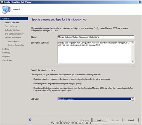 Using Sccm 2012 Rc In A Lab Part 14 Performing A Side By Side Migration From Configuration