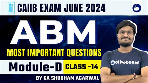 Caiib June 2024 Abm Module D Most Important Questions For Abm