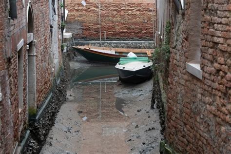 Secondary Venice Canals Dry Up Because Of Prolonged Low Tides Cbc News