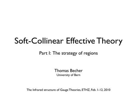 Soft Collinear Effective Theory