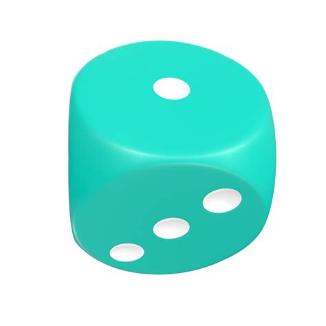 3d Rendering Of Dice Object 17261121 Png