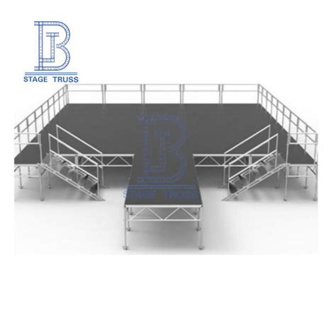 Aluminum Stage Platform With Easy Assembly Aluminum Frame Stage