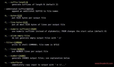 通过11个案例掌握 Linux Split 命令 软件简史 Segmentfault 思否