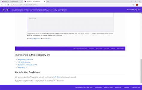 Learning And Documenting Net With Dotnet Try Bruno Sonnino