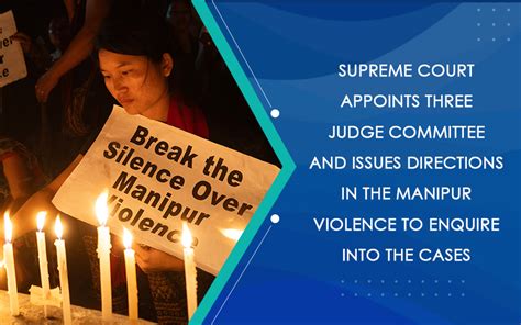 Supreme Court Appoints Three Judge Committee And Issues Directions In