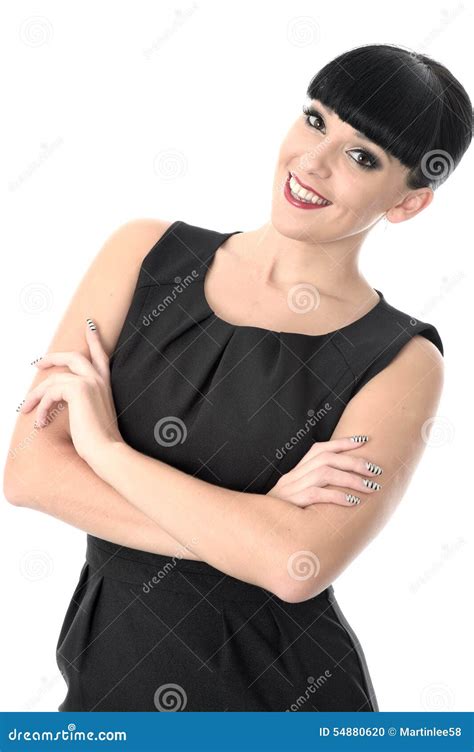 Confident Assertive Positive Happy Woman Smiling With Arms Crossed