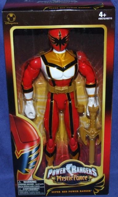 Power Rangers Mystic Force Super Red Ranger New Disney Exclusive