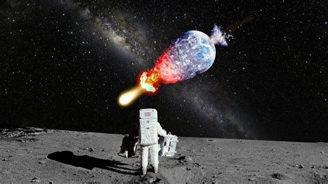 Astronaut On Moon Wallpapers Top Free Astronaut On Moon Backgrounds