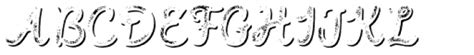 Intro Script B G Shade Font What Font Is