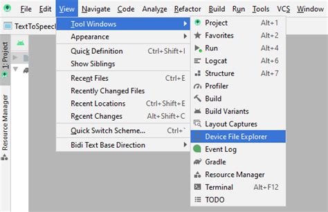 Using Android Device File Explorer O Planning Org