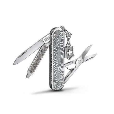 Victorinox Swiss Pocket Knife Classic Sd Brilliant Damascus