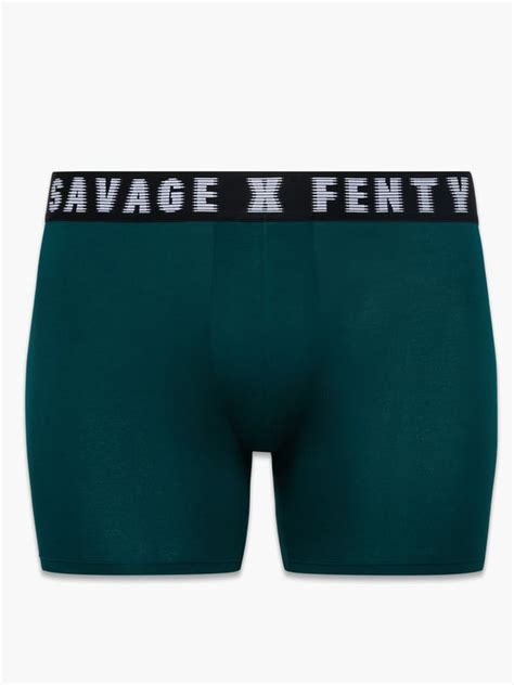 Savage X Boxer Briefs In Green Savage X Fenty