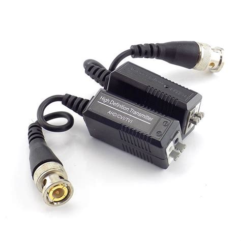China Customized Cctv Camera Passive Video Balun Bnc Connector Cable