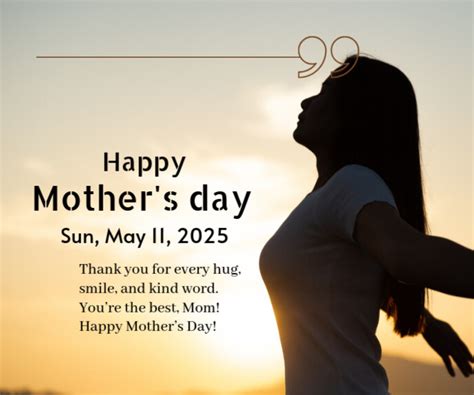 Yellow Pastel 12 May Happy Mothers Day Large Rectangle Template