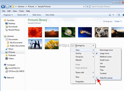 How To Fix Missing File Folder Names In Windows Explorer WinTips Org