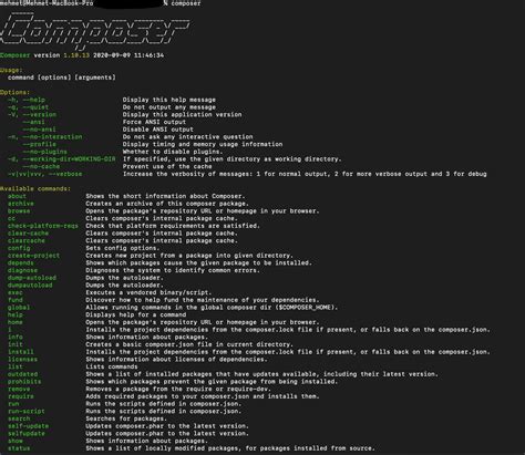 Linux ve MacOS üzerinde composer kurulumu MHMT CN