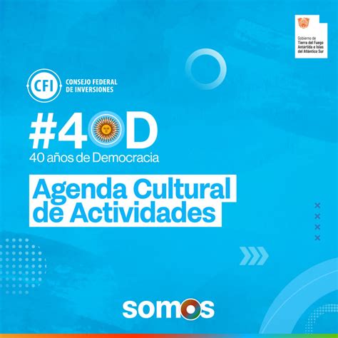 Agenda Anual Por Los 40 Años De Democracia En La Argentina Diario El