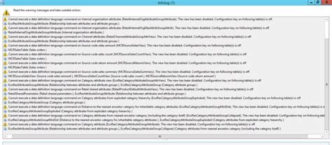Database Synchronization Errors In Microsoft Dynamics Ax 2012