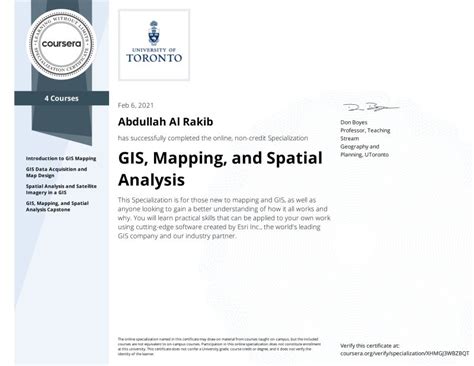abdullah al rakib on linkedin gis spatialplanning onlinecourse coursera spatialdata
