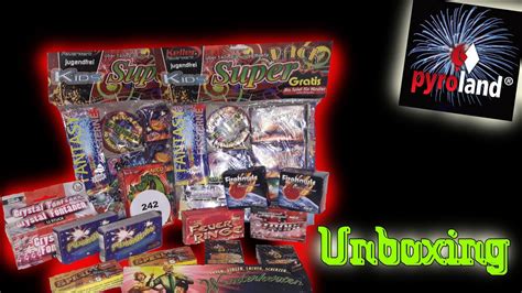 Unboxing Pyroland Jugendfeuerwerk YouTube