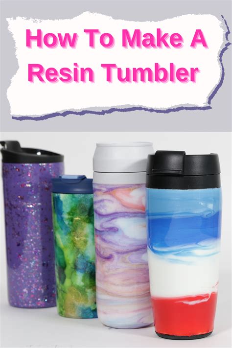Epoxy Resin Is An Easy Way To Transform A Boring Old Mug Into A Fun