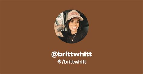 Brittwhitt Instagram Facebook Tiktok Linktree