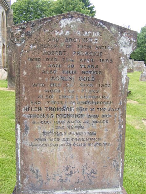 Robert Prentice 1835 1895 Find A Grave Memorial