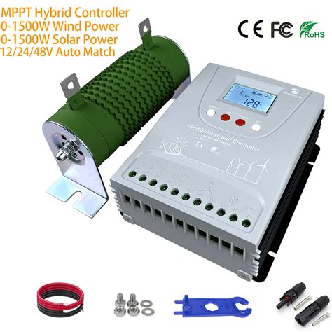 1000w 2000w 3000w 하이브리드 풍력 태양 광 충전 컨트롤러 Mppt 풍력 발전기 12v 24v 48v 배터리 용 태양 전지 패널 레귤레이터 Aliexpress