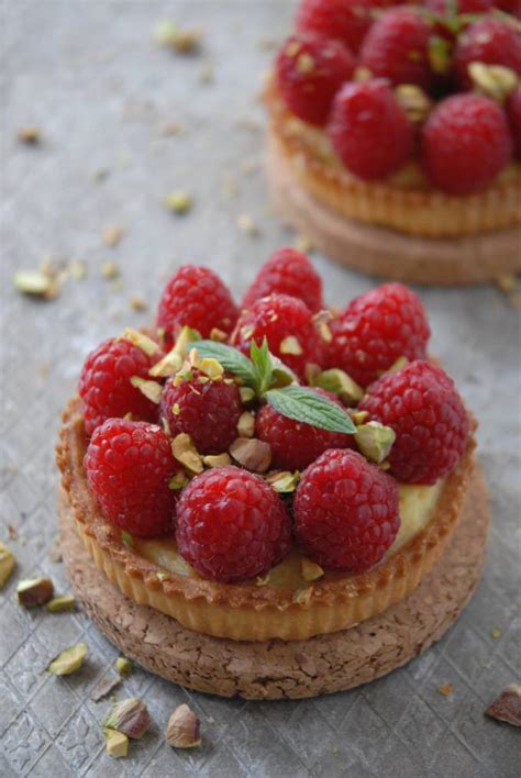 Raspberry Pistachio Tartelettes Ironwhisk
