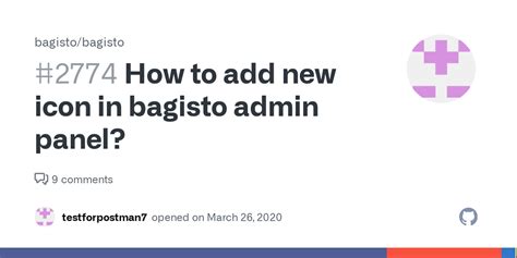 How To Add New Icon In Bagisto Admin Panel · Issue 2774 · Bagisto