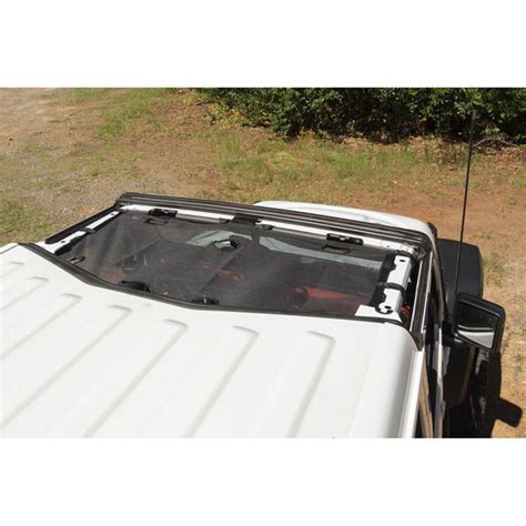 Eclipse Sun Shade Black Hard Top By Rugged Ridge 18 Wrangler Jl