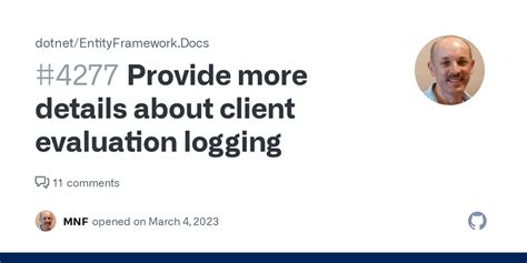 Provide More Details About Client Evaluation Logging · Issue 4277
