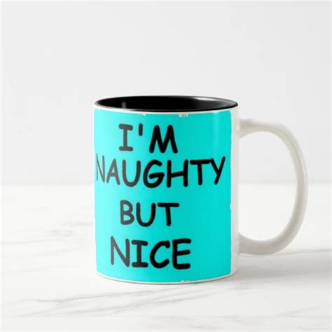 Naughty But Nice Two Tone Coffee Mug Zazzle