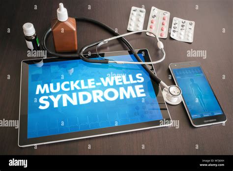 Muckle Wells Syndrome Cutaneous Disease Diagnosis Medical Concept On