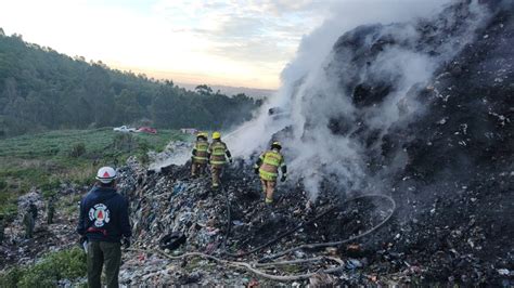 Sofocan Incendio En Relleno Sanitario De Panotla