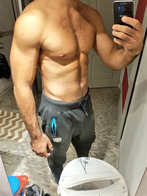 Athletic Body Selfie